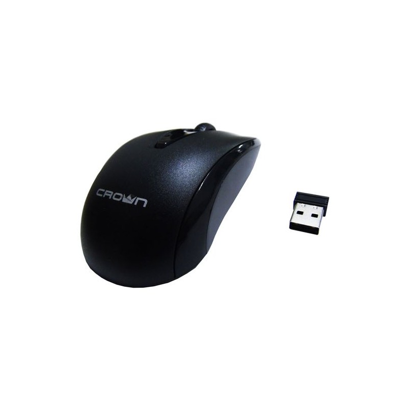 MOUSE WIRELESS 1000DPI NERO CROWN MICRO