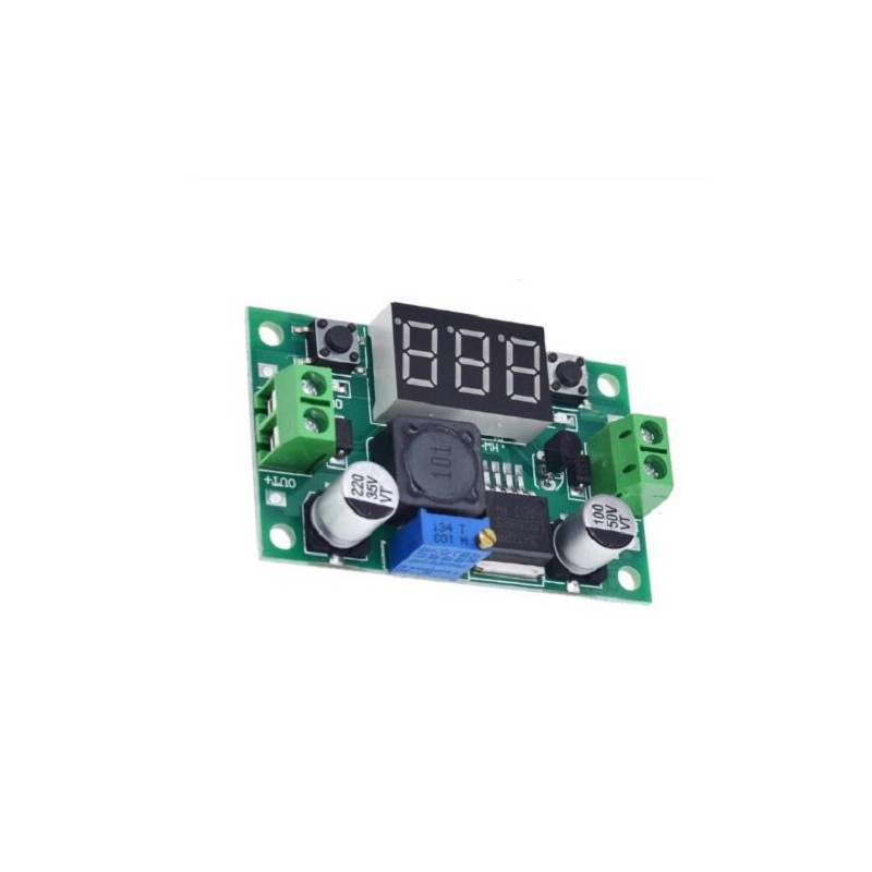 Regolatore di tensione Step Down DC/DC LM2596 con display da 4-40V a 1.25-30V