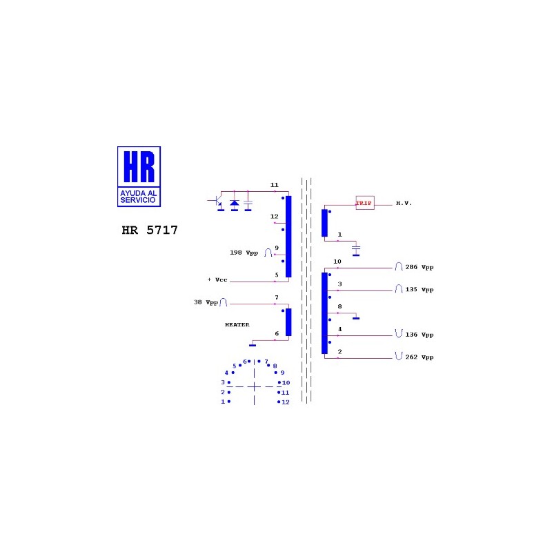 HR5717 TRASFORMATORE EAT