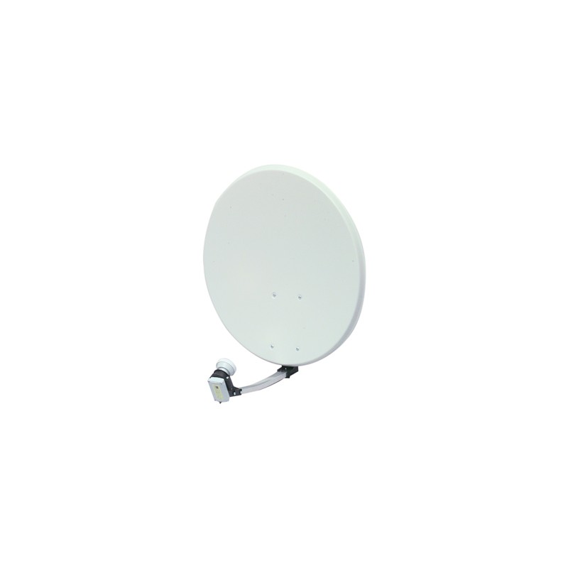PARABOLA OFFSET DIAM. 60cm ACCIAIO BIANCO